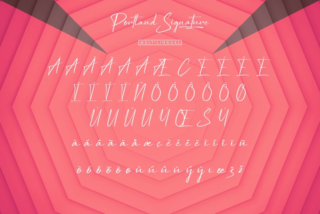Portland Signature Font by NoahType Studio