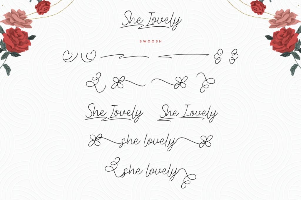She Lovely Font by NoahType Studio
