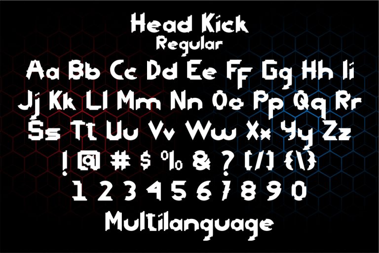 Head Kick Font by NoahType Studio