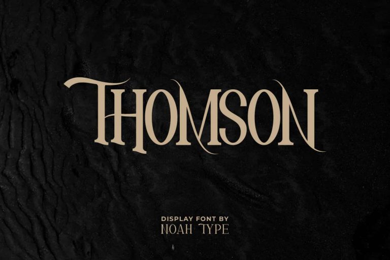 Thomson Font - NoahType Studio
