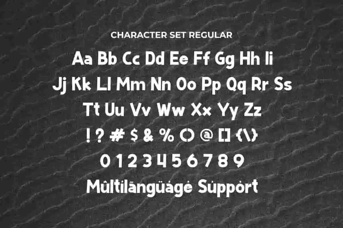 Black Bolder Sans Serif Font by NoahType Studio