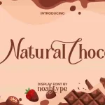 Natural Choco Display Font by NoahType Studio