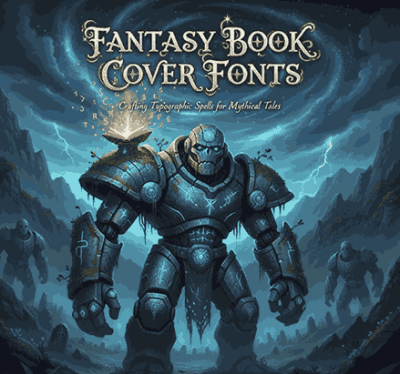 Fantasy Book Cover Fonts: The Best Typography Novel Designs